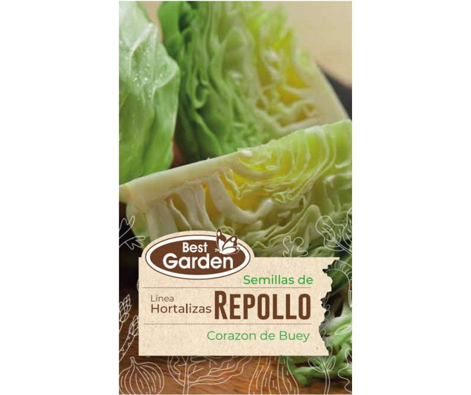 Semilla Repollo Corazón de Buey 5grs. – Best Garden | Tu Cultivo GrowShop - Productos para ...